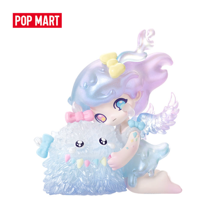 POP MART Azura x INSTINCTOY Snuggle with Bowy Fluffy Figurine Action ...