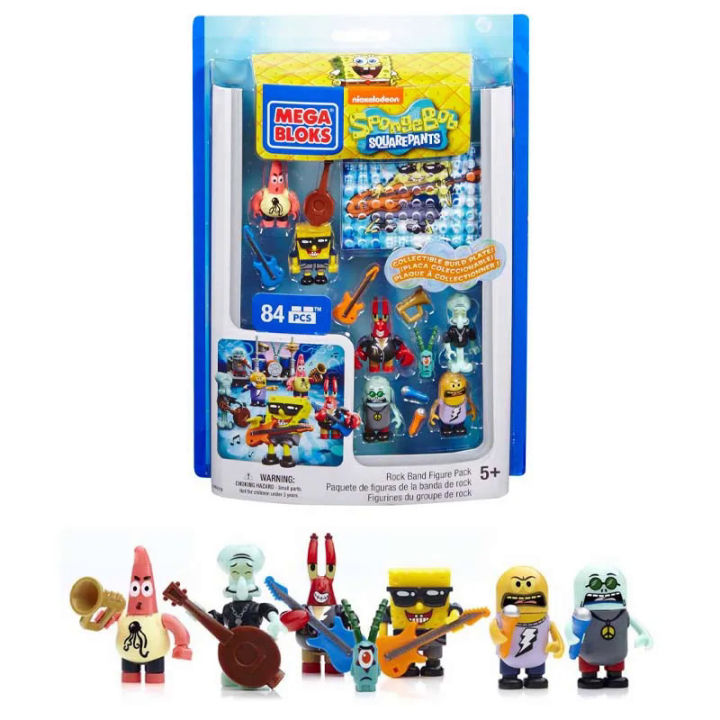 Mega Bloks - Sponge Bob Character Collection Rock Patrick Star ...