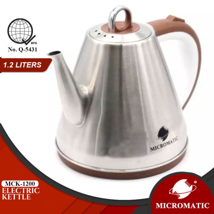 Micromatic MCK-1200 1.2L Electric Kettle | Lazada PH