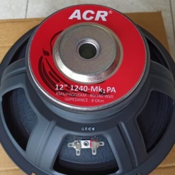 ACR Classic Speaker 12 Inch Daya 160 Watt 1240-PA Full Range Original ...