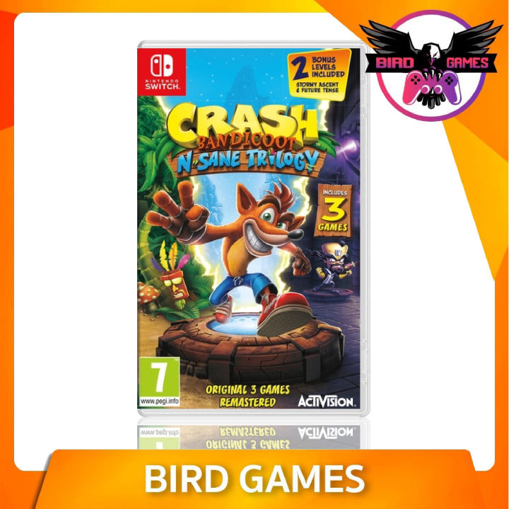 Nintendo Switch : Crash Bandicoot N-Sane Trilogy [แผ่นแท้] [มือ1 ...