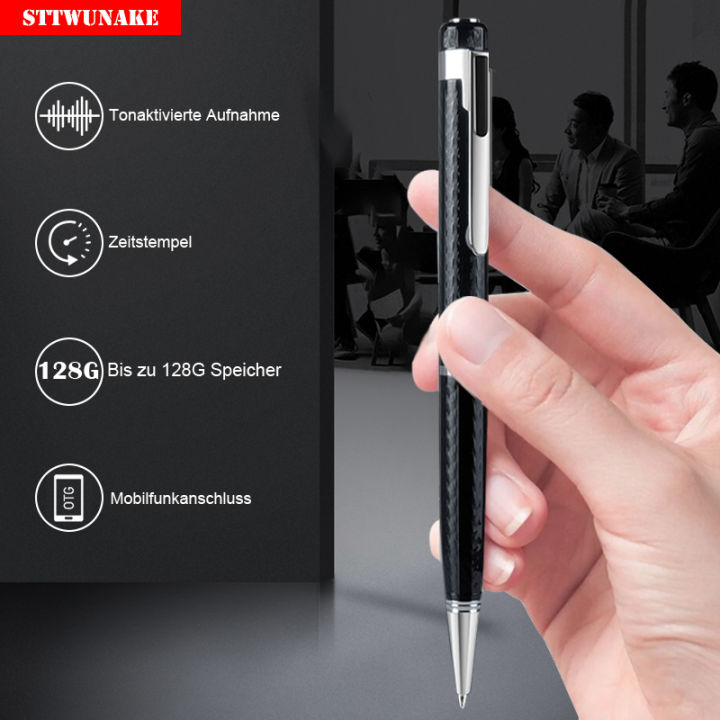 STTWUNAKE Recording Pen voice recorder mini dictaphone micro audio ...