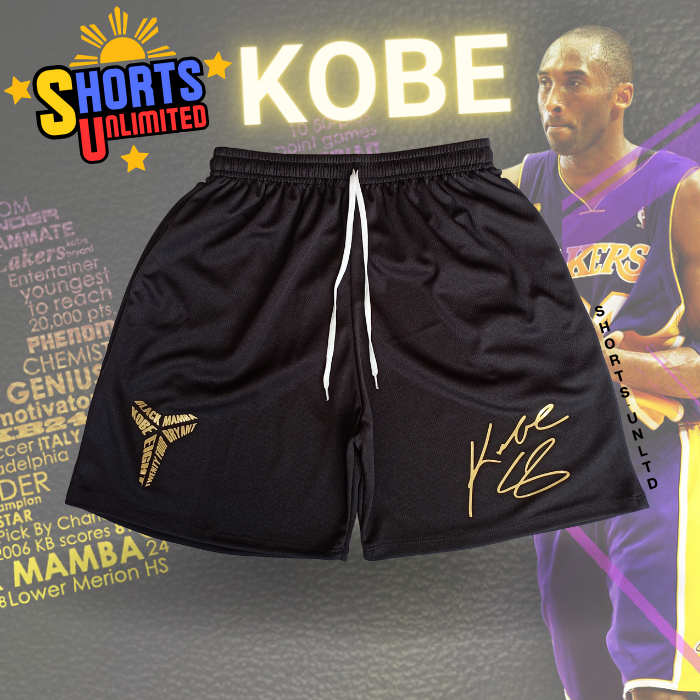 Kobe 8 Signature Drifit Shorts for Men with 2 side pockets | Above the ...