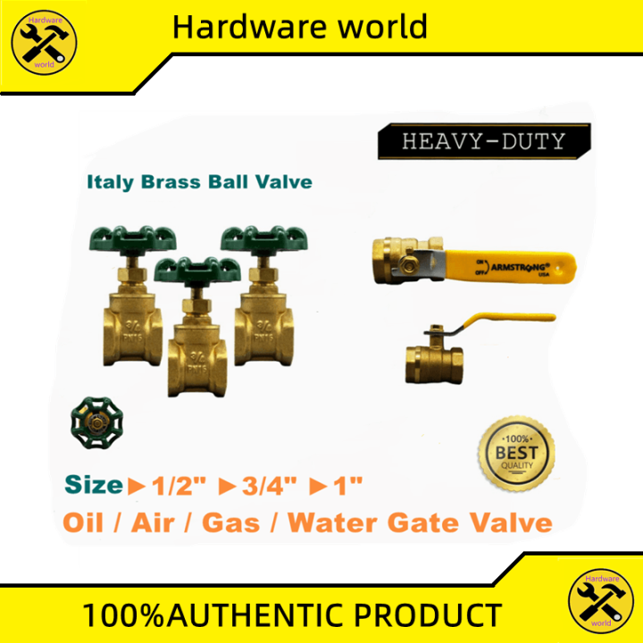 Heavy Duty Brass Gate Valve 1/2 .3/4 Gate Valve Switch Household Engineering Valve Switch valve ...