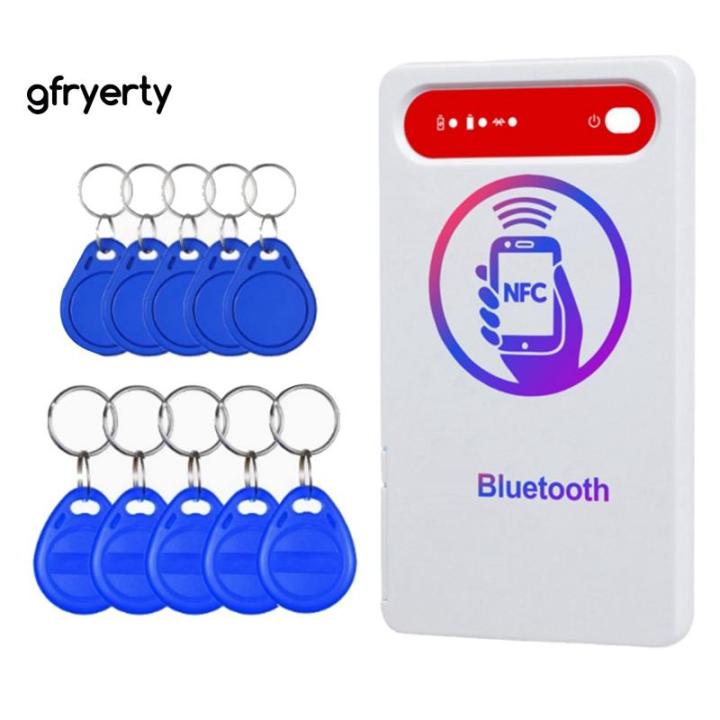 NFC Max Card Reader Writer Bluetooth IC ID RFID Duplicator Elevator Encryption Card Reader ...