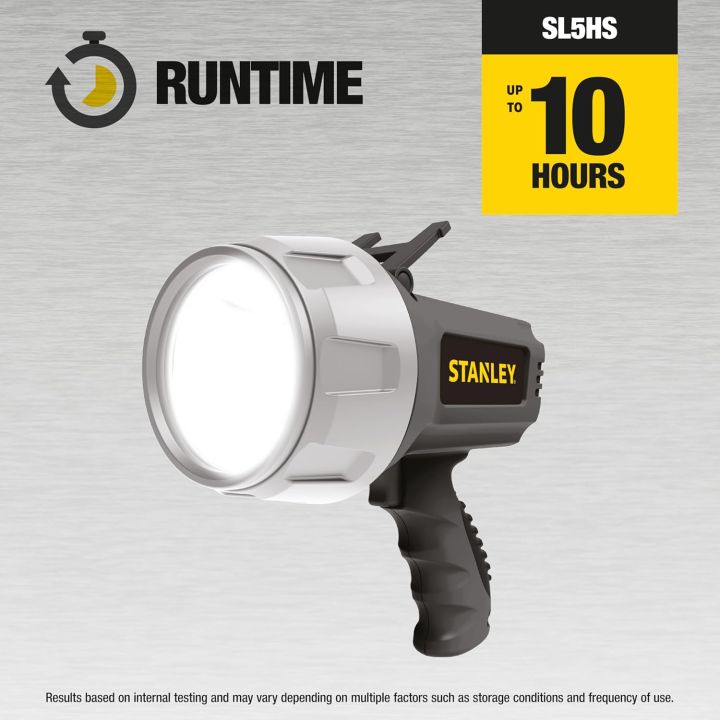 STANLEY SL5HS Rechargeable 1200 Lumen Lithium Ion Ultra Bright LED ...