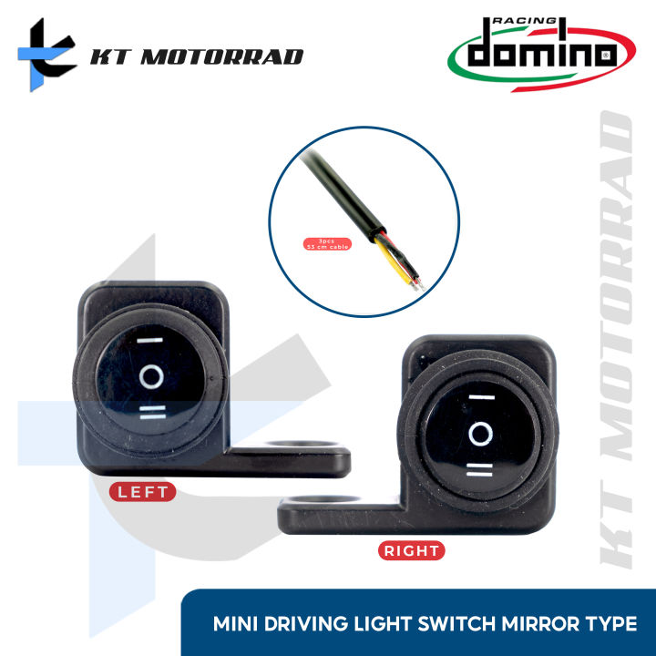 Kt Takimoto Domino Mini Driving Light Switch 3 Way Switch High Off Low ...