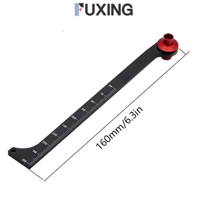 FUXING Metal Construction RC Shock Gauge Shock Travel Gauge Multi-side ...