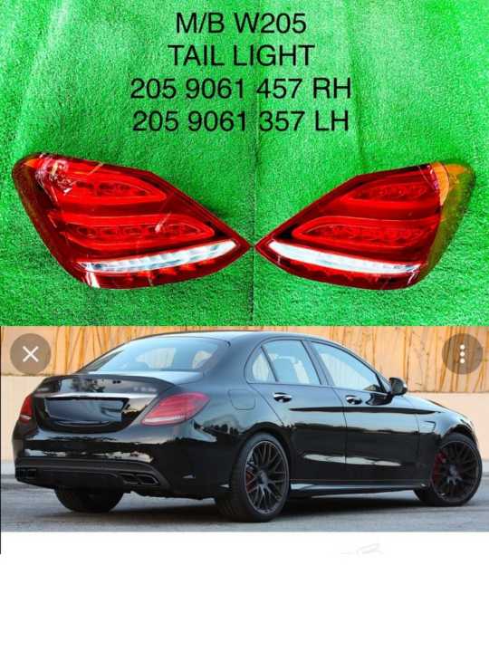 MERCEDES BENZ W205 C200 TAIL LIGHT OLD MODEL | Lazada