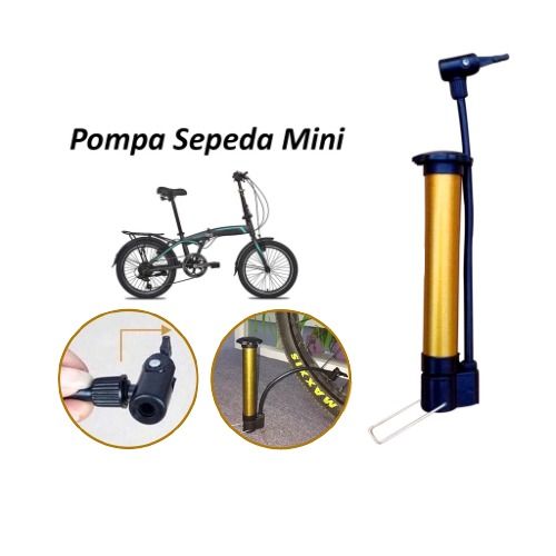 Pompa Angin Portable Mini / Pompa Ban Sepeda Balon | Lazada Indonesia