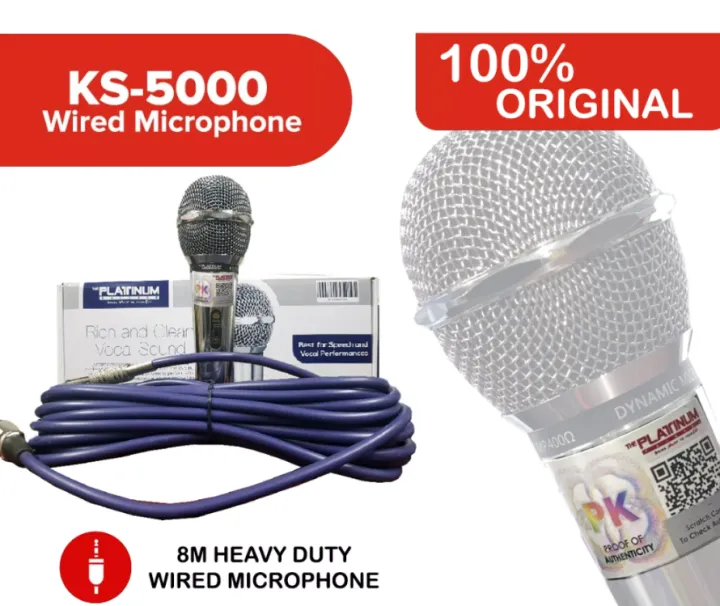 The Platinum Series Microphone KS-3000/KS-5000/KS-8000/DM-6000/DM-8000/DM-899 ORIGINAL Kool ...