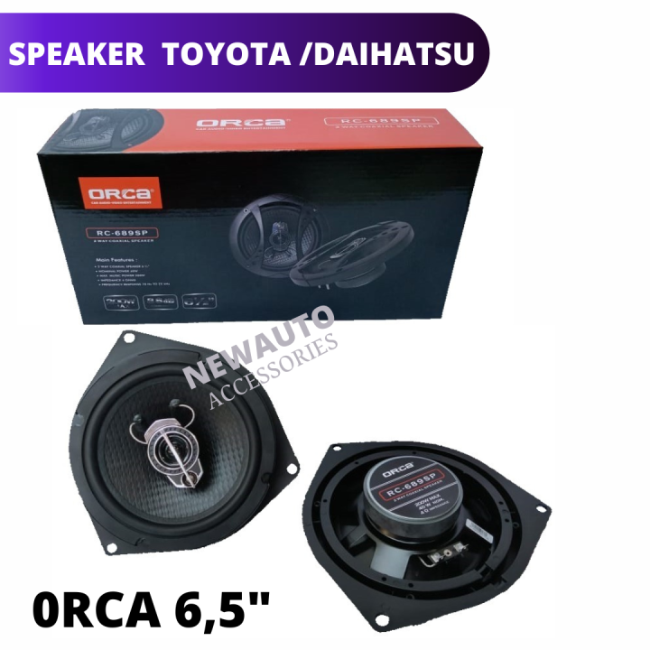 speaker pintu mobil coaxial orca toyota Innova Fortuner | Lazada Indonesia