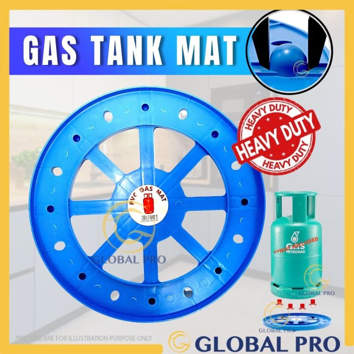 Global Pro PVC Gas Tank Mat NO ROLLER TONG MOVER HEAVY DUTY Cylinder ...