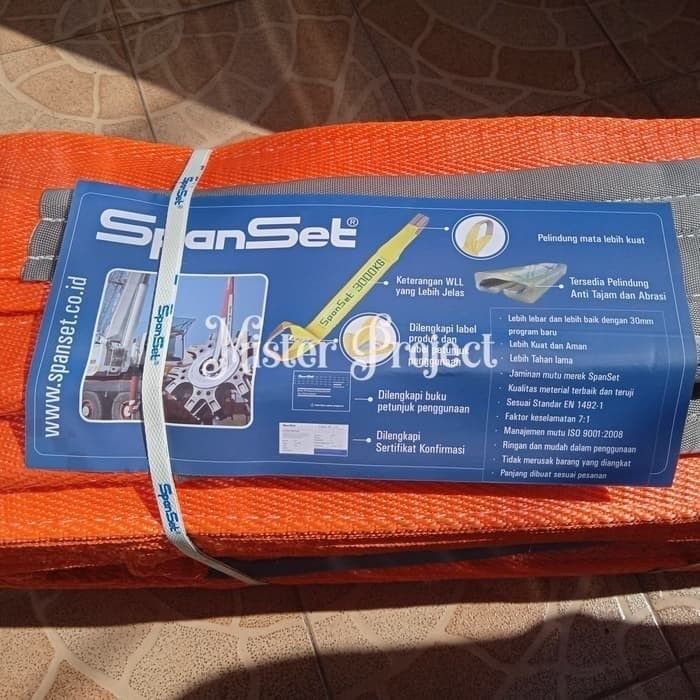 Webbing Sling Spanset 16 Ton x 10m Webbing Sling Proyek Spanset | Lazada Indonesia