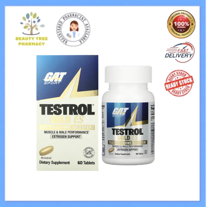 GAT Testrol Gold ES Testosterone Booster 60 Tablets | Lazada