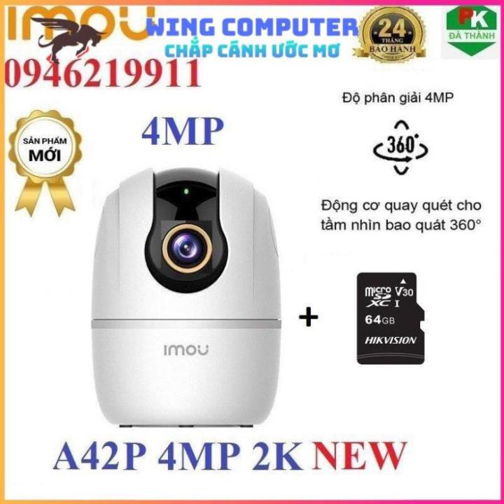 Camera Imou A42 4MP-2K siêu nét chính hãng | Lazada.vn