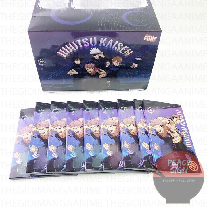 ( FULL BOX M200 ) Hộp Pack ảnh thẻ JUJUTSU KAISEN CHÚ THUẬT HỒI CHIẾN ...