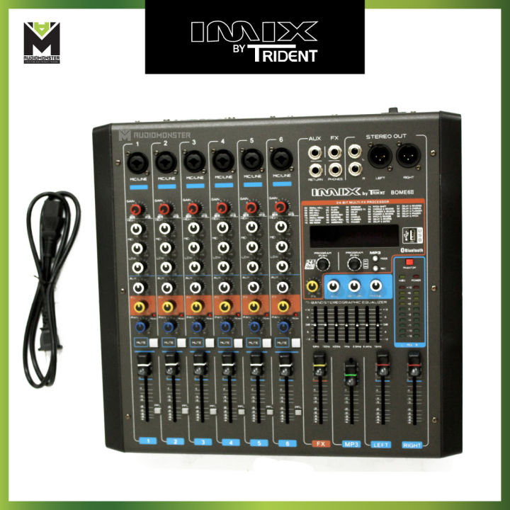 IMIX Bome 6ii 6 Channel Powered Mixer | Lazada PH