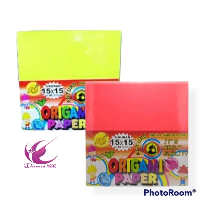 Kertas Lipat/ Origami Asturo ukuran 15x15 cm | Lazada Indonesia
