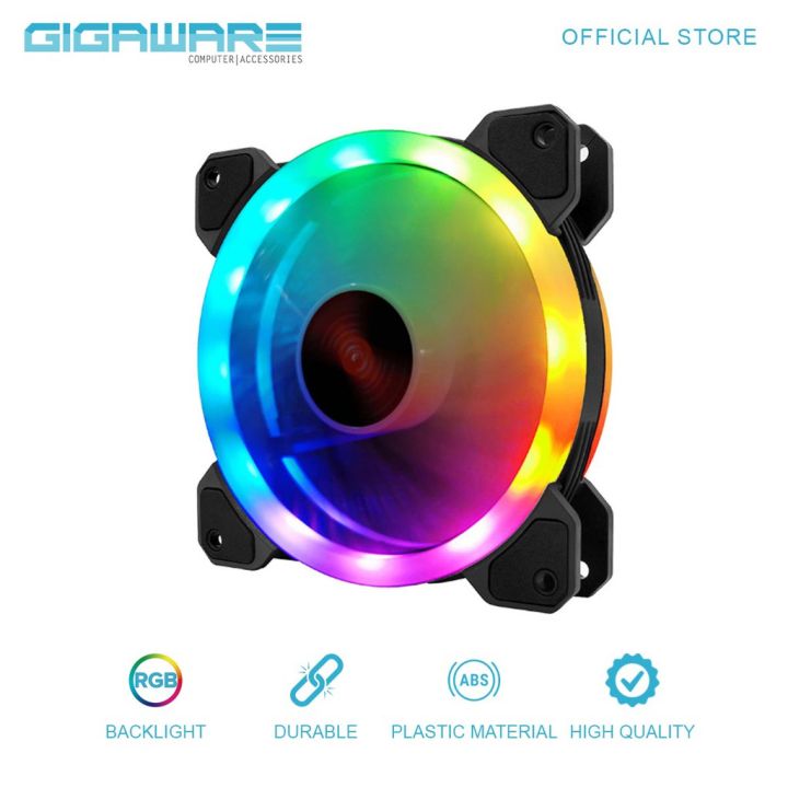 ♚Gigaware Cool Moon Ray Chassis Fan 12cm Automatic Color Change ...
