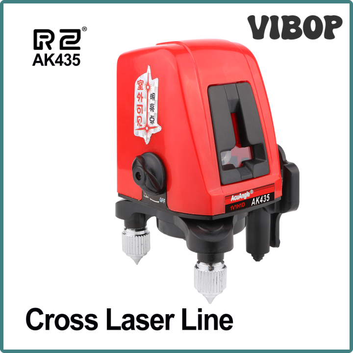 VIBOP RZ Laser Levels Laser 3D Self Leveling 2 Line Horizontal Vertical ...