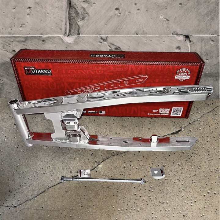 MUTARRU CNC SWING ARM MALAYSIAN CONCEPT for SUZUKI RAIDER 150 CARB/Fi ...