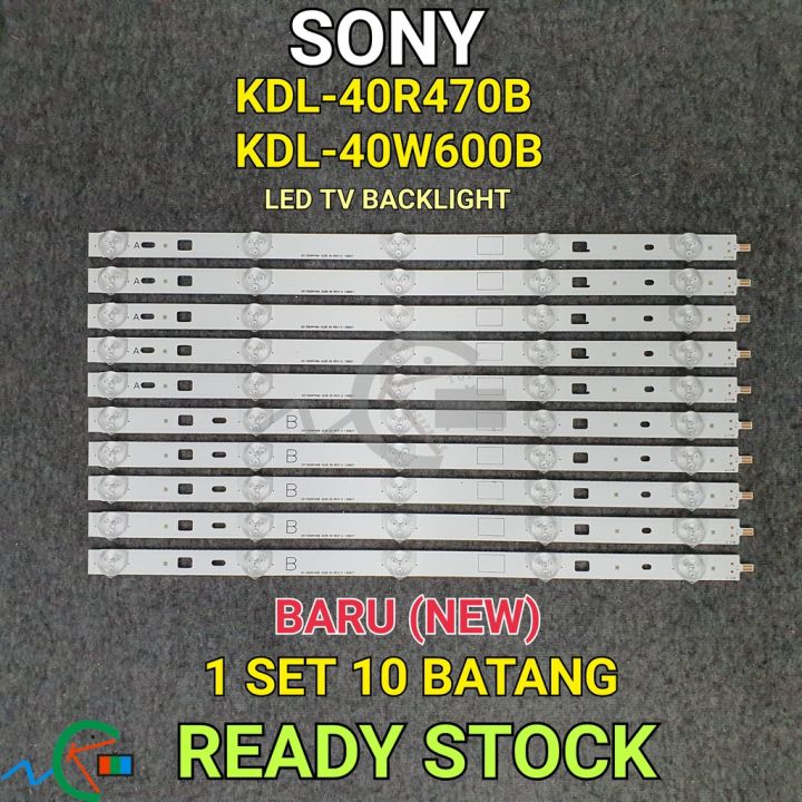 SONY KDL-40R470B / KDL-40W600B KLV-40R472A TV LED BACKLIGHT BARU ...