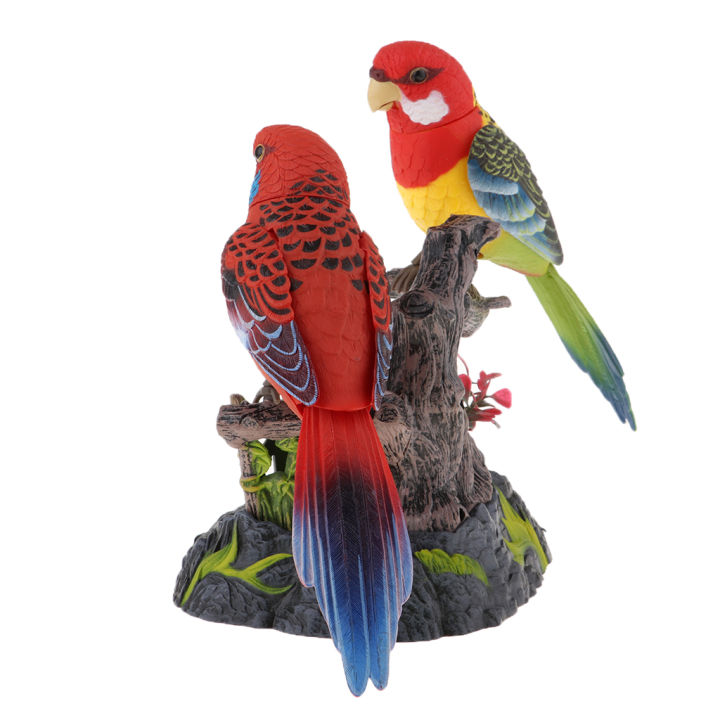 CCFine Electric Chirping Parrots Electric Pets Toys Colorful Voice ...