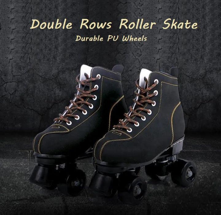 Double Row Roller Skates 4 Wheels Indoor and Outdoor High Quality ...
