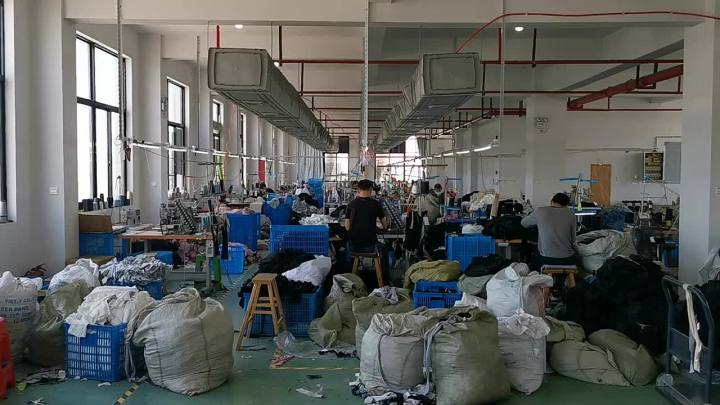 7Li กางเกงกีฬาขากว้างผ้าไอซ์ซิลั่นสำหรับผู้หญิงเอวสูงห้อยคอสำหรับฤดู ...