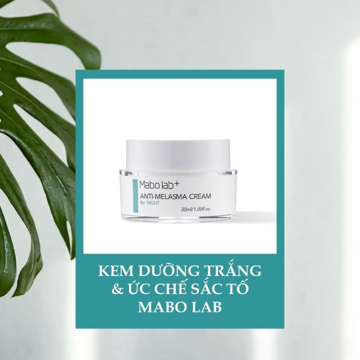 Kem Mabo Lab+ dưỡng trắng, mờ thâm, giảm nám, ức chế sắc tố 15g và 30g ...
