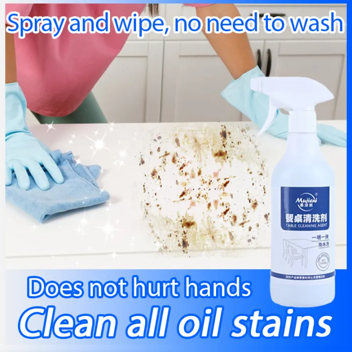 No residue on the dining table table cleaner 500ml | Lazada PH