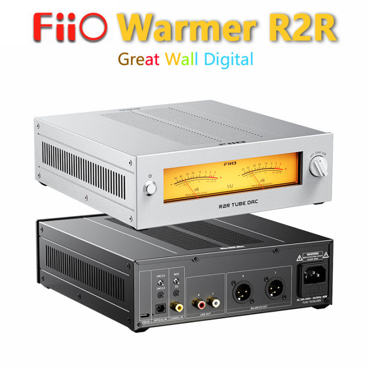 Free Shipping FiiO WARMER R2R Tube DAC/Amp R2R Architecture Decoder ...