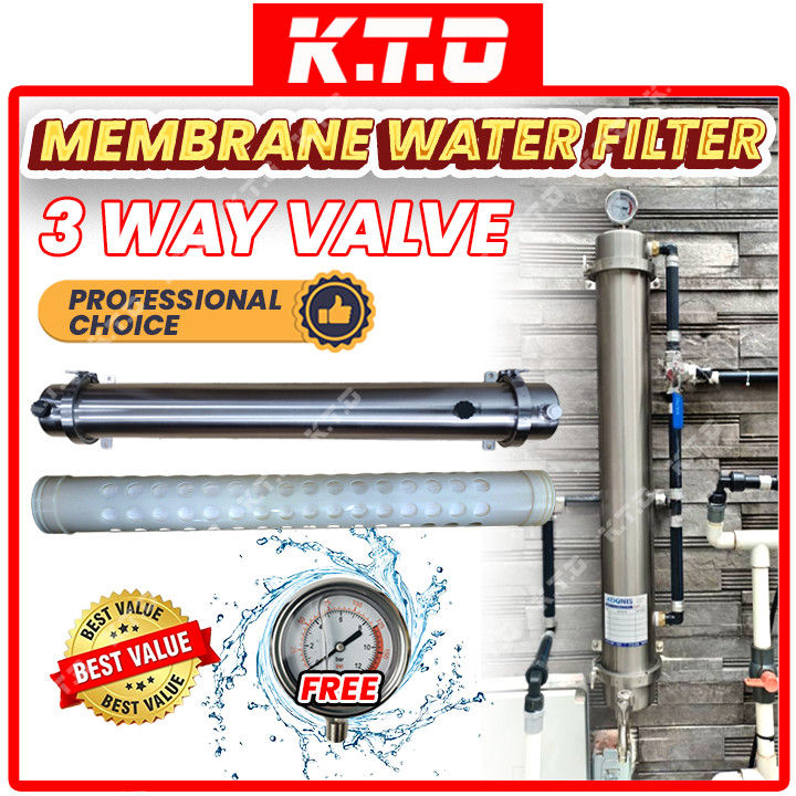 SUS304 Stainless Steel UF Ultra Filtration Membrane Water Filter ...