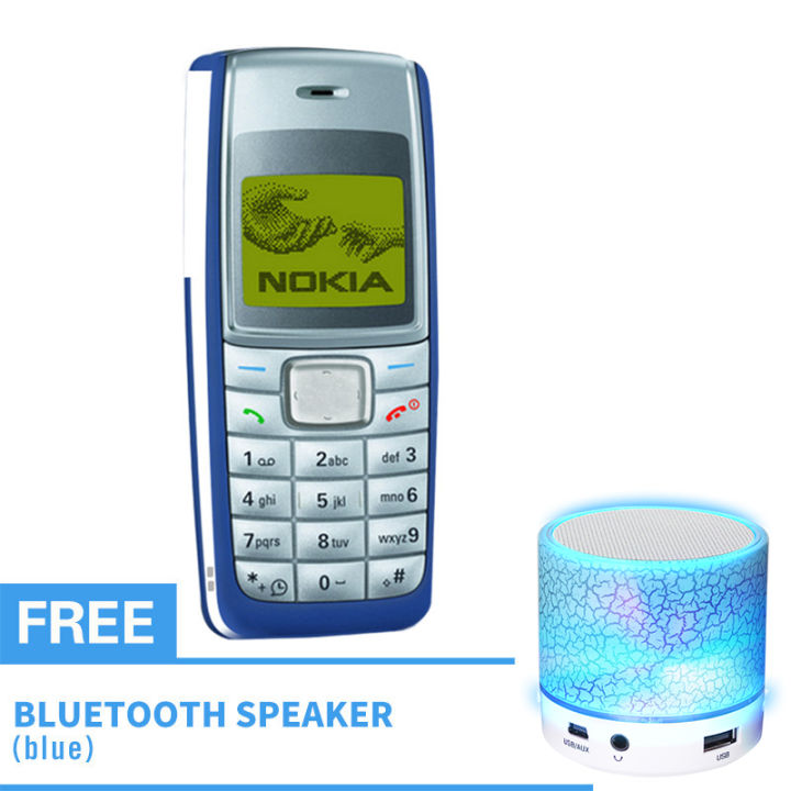 Original Brand 1110 Classic Keypad Phone 1.77” Basic Cellphone -Black ...