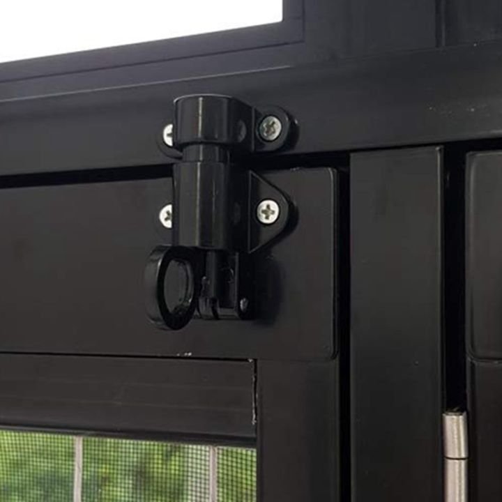 Security door gate latch Aluminum Pull Ring Spring Bounce window Bolt ...