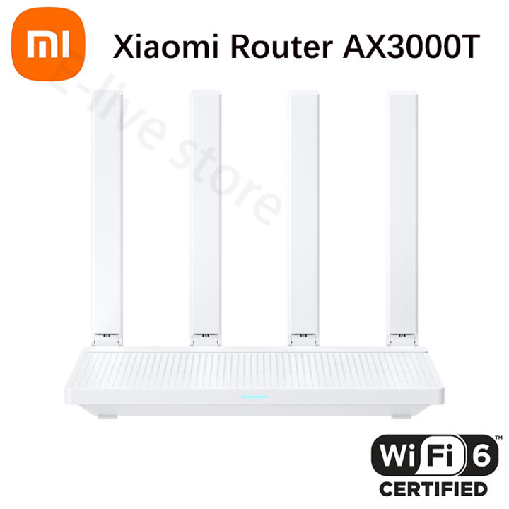 Xiaomi AX3000T Wireless Router Qualcomm IPQ5018 Wifi 6 Dual Band 2.4GHz 5GHz 3000Mbps Home ...