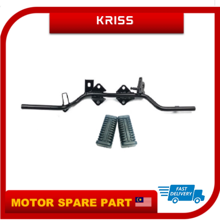 MODENAS KRISS FRONT STEP BAR FOOTREST FOOT REST STEP BAR BESI PIJAK BAWAK KRISS110 KRISS 110 ...
