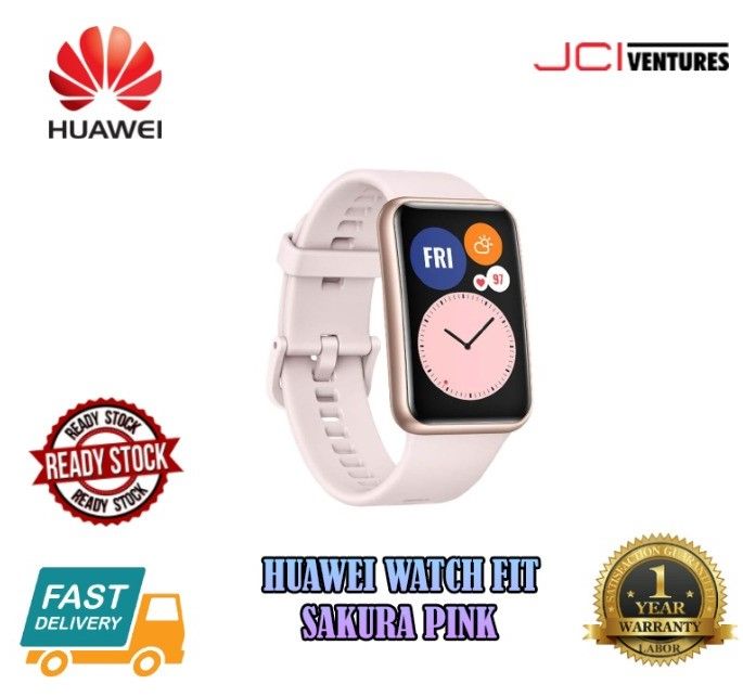 HUAWEI WATCH FIT SAKURA PINK | Lazada