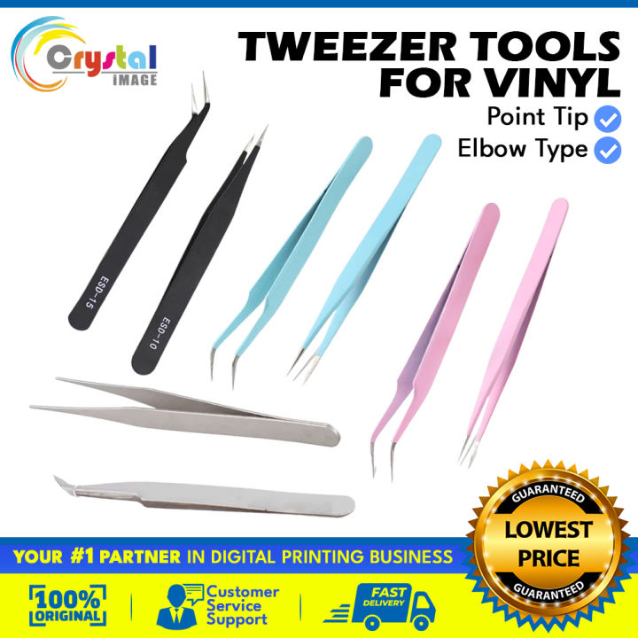 Precision Hand Tweezer Tool Weeding Tool Candy Colored Tweezers -Point ...