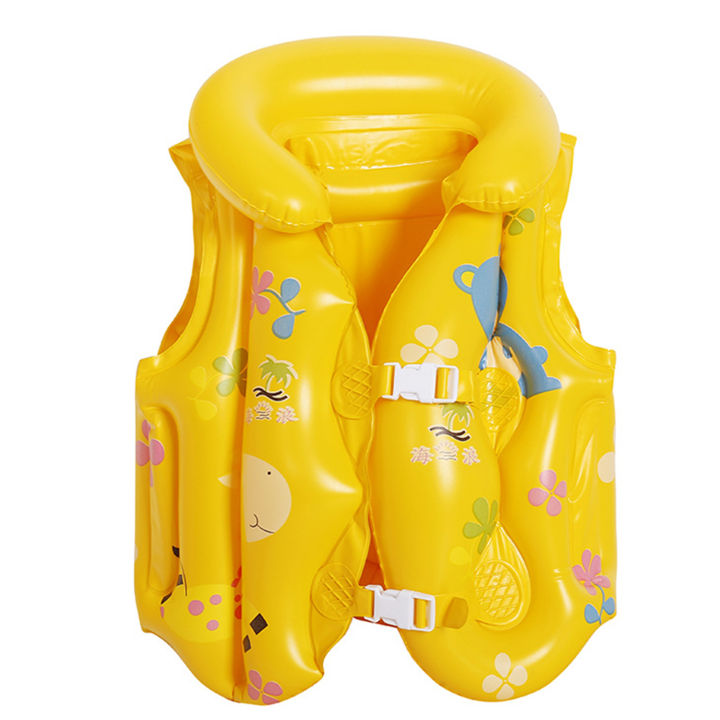 Child Life Jacket Thickened Soft No Air Leak Safety Snap Kids Babies ...