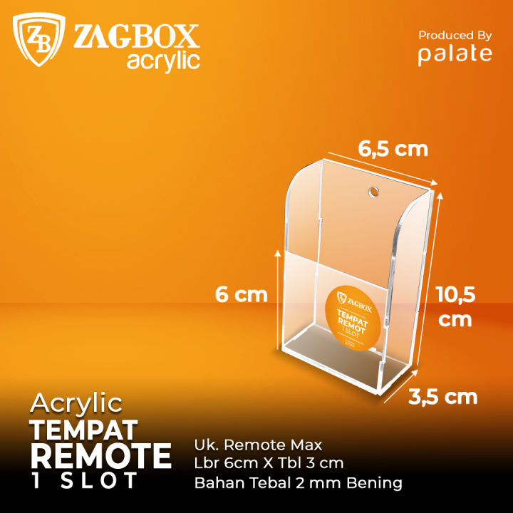 Acrylic Tempat Remote - Akrilik Tempat Remote AC/TV - 1 Slot | Lazada ...
