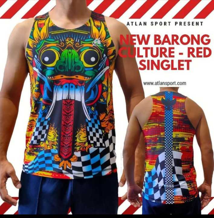 SINGLET ORIGINAL ATLAN BARONG CULTURE LIMITED EDITION | Lazada Indonesia