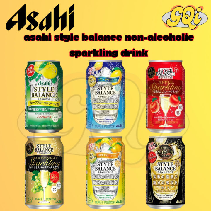 ASAHI Style Balance Non-Alcoholic Sparkling Drink (350ML) [JAPAN ...