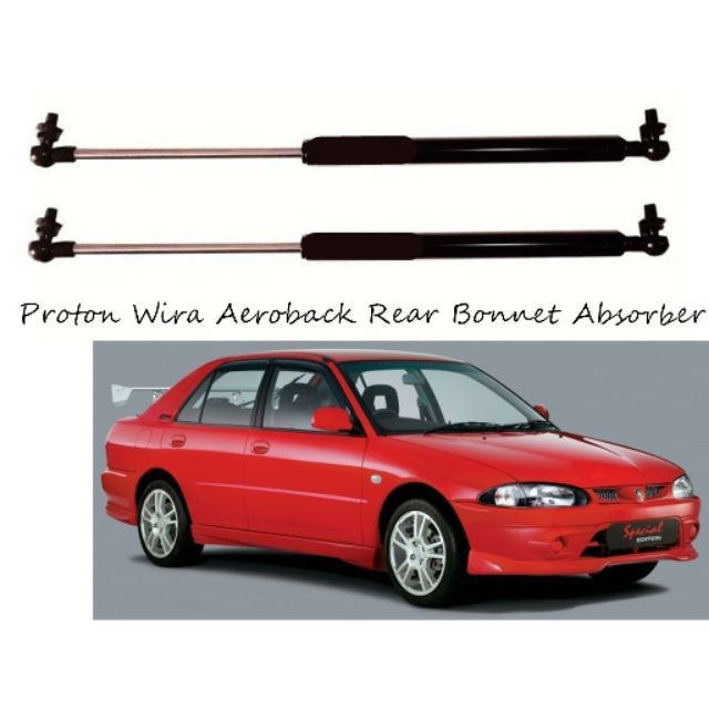 PROTON WIRA REAR ABSORBER BONNET DAMPER GAS | Lazada