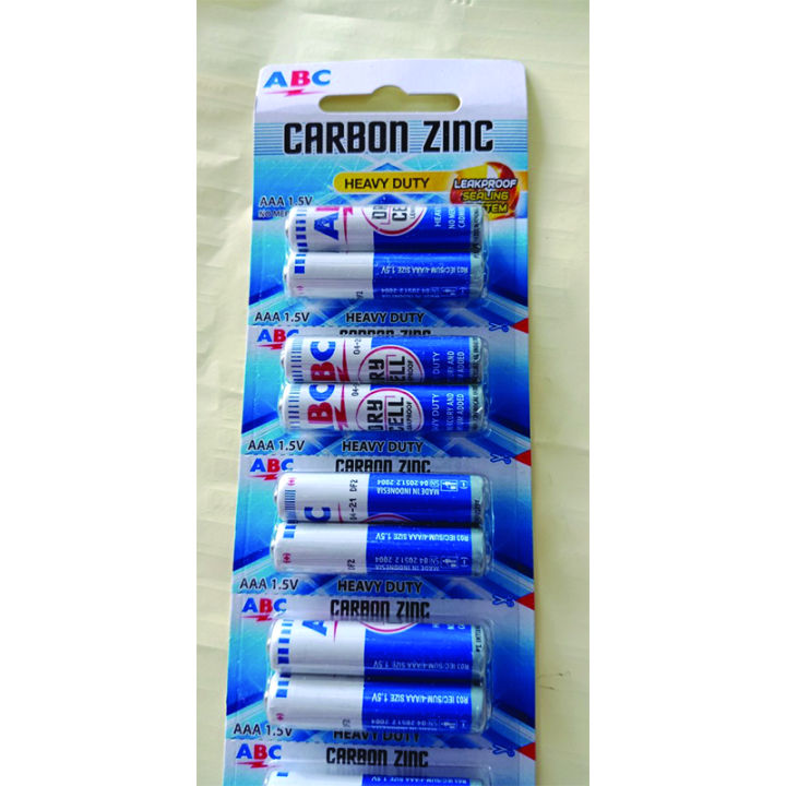 Baterai ABC Biru AAA/ A3 1,5V (harga per set isi 2) | Lazada Indonesia