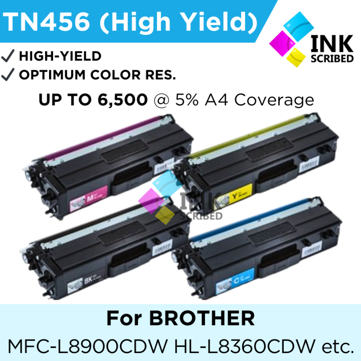 INKSCRIBED TN456 TN-456 Compatible Toner Cartridge for Brother HL ...