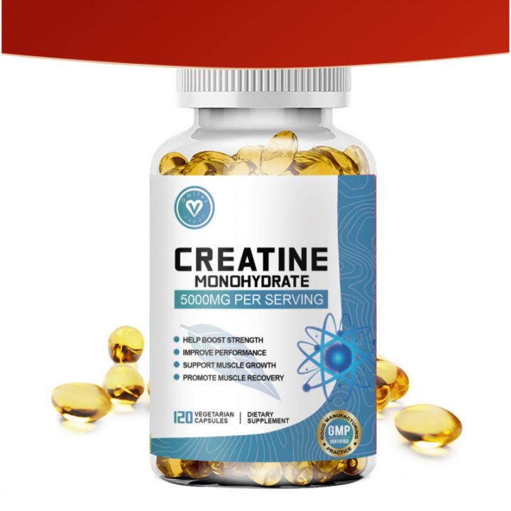 【COD】Ozmolts Creatine Monohydrate Capsule Workout Capsule Improving Muscle Creatine Supplement ...