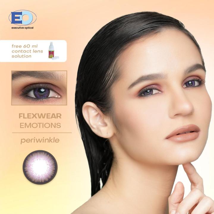 EO Flexwear Emotions Colored Contact Lenses with Free Solution ...