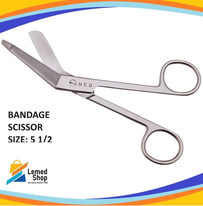 Bandage Scissor 5 1/2 Stainless Steel Bandage Scissor Medical Bandage ...
